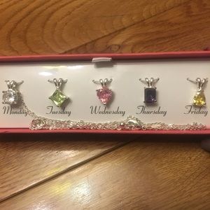 Jewelry | Cute Day Of The Week Charm Necklace Nwot | Poshmark